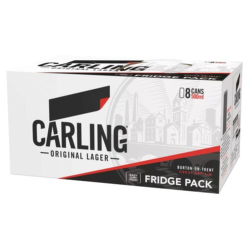 Carling Original Lager Can 8 x 500ml - Dunnes Stores