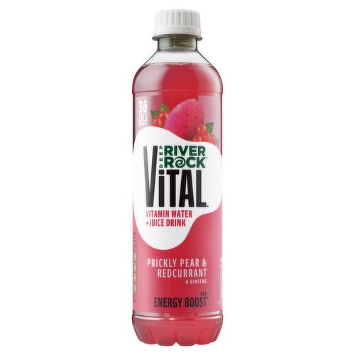 Deep RiverRock Vital + Vitamin Water & Juice Drink Prickly Pear ...