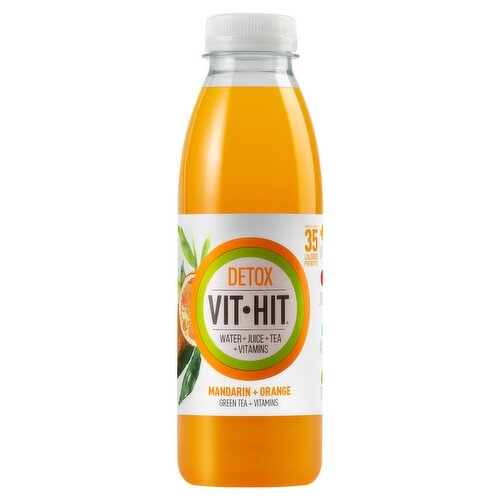 Vit Hit Mandarin + Orange Green Tea + Vitamins 500ml - Dunnes Stores