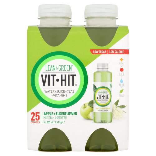 Vit Hit Lean & Green 4 x 355ml - Dunnes Stores