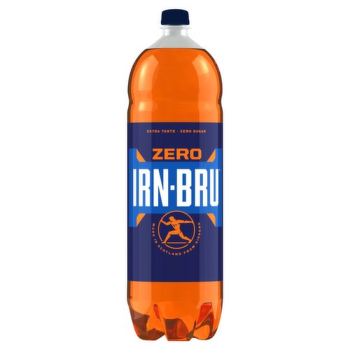 IRN-BRU ZERO Sugar Soft Drink Bottle 2L - Dunnes Stores