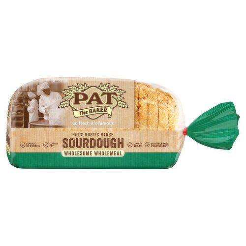 Pat the Baker Sourdough Wholesome Wholemeal 700g - Dunnes Stores