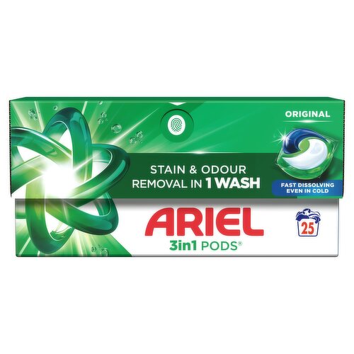 Ariel 3in1 PODS®, Washing Capsules 25 - Dunnes Stores