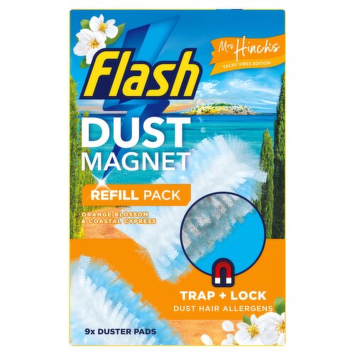 Flash Duster Dust Magnet Trap & Lock Refills 9 - Dunnes Stores