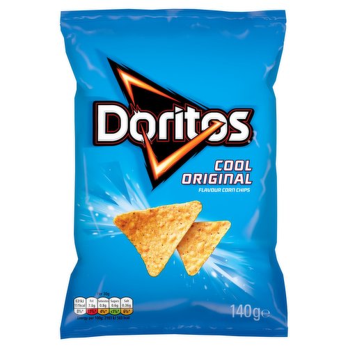 Doritos Cool Original Tortilla Chips Sharing Bag Crisps 140g - Dunnes ...