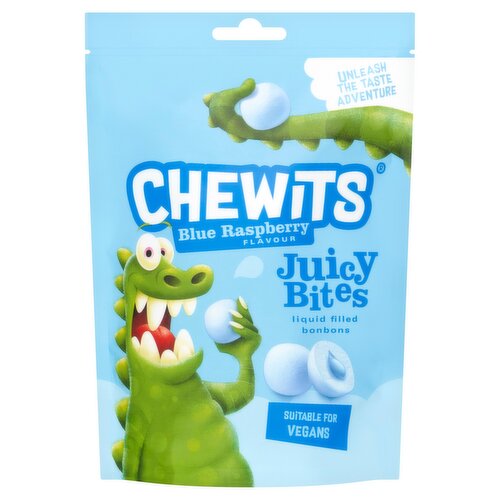 Chewits Blue Raspberry Flavour Juicy Bites 115g - Dunnes Stores