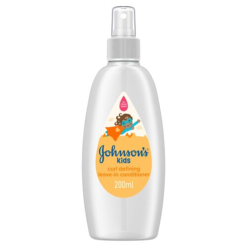 Johnson's Kids Curl Defining Leave-In Conditioner Spray 200ml - Dunnes ...