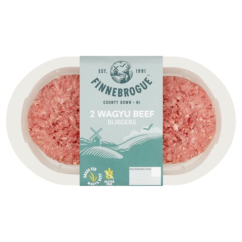 Finnebrogue 2 Wagyu Beef Burgers 340g - Dunnes Stores