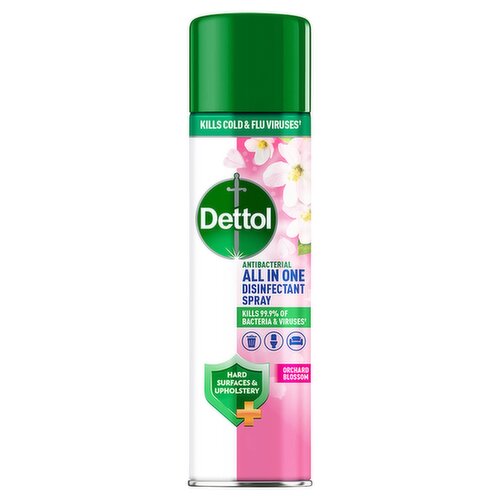 Dettol Antibacterial All in One Disinfectant Spray Orchard Blossom ...