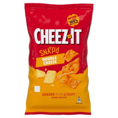 Cheez-It Double Cheese Thin & Crispy Baked Snacks 120g - Dunnes Stores