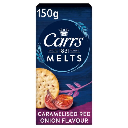 Carr's Melts Caramelised Red Onion Crackers 150g - Dunnes Stores