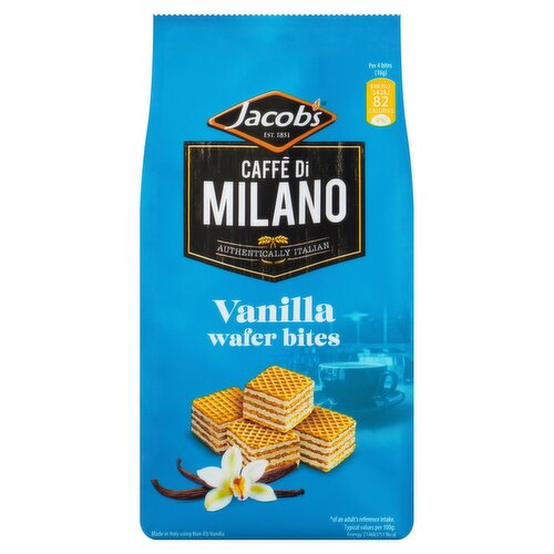 Jacob's Caffê Di Milano Vanilla Wafer Bites 125g - Dunnes Stores