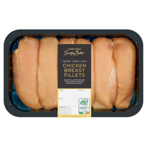 Dunnes Stores Simply Better Irish Corn Fed Chicken Breast Fillets 870g ...