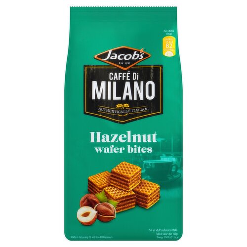 Jacob's Hazelnut Wafer Bites 125g - Dunnes Stores