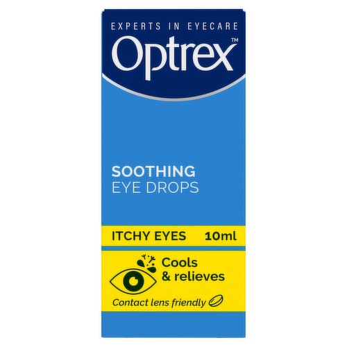 Optrex Itchy Eyes Soothing Eye Drops 10ml - Dunnes Stores