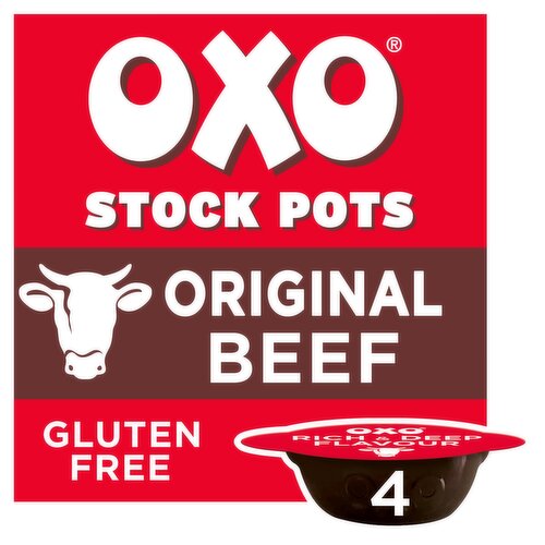 ΟΧΟ Original Beef Stock Pots 4 x 20g - Dunnes Stores
