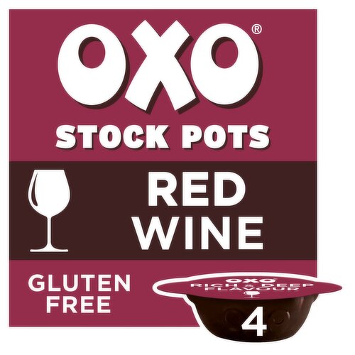 OXO Red Wine Stock Pots 4 x 20g - Dunnes Stores