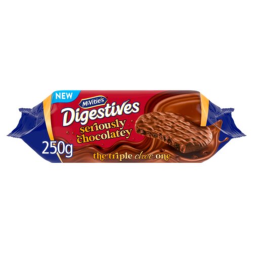 McVitie's Seriously Chocolatey Digestive Biscuits 250g - Dunnes Stores
