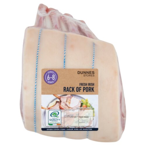 Dunnes Stores Fresh Irish Rack of Pork 1.4kg - Dunnes Stores