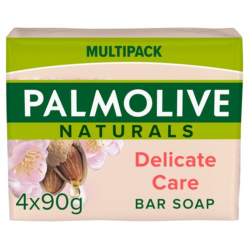 Palmolive Naturals Delicate Care Almond Milk Soap Bar 4 x 90g - Dunnes ...