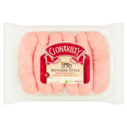 Clonakilty Butcher Style Irish Pork Sausages 400g - Dunnes Stores