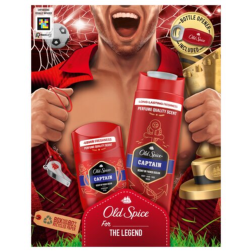 Old Spice Captain Footballer Gift Set Shower Gel - Dunnes Stores