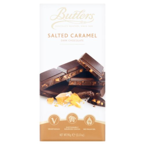 Butlers Salted Caramel Dark Chocolate 90g - Dunnes Stores