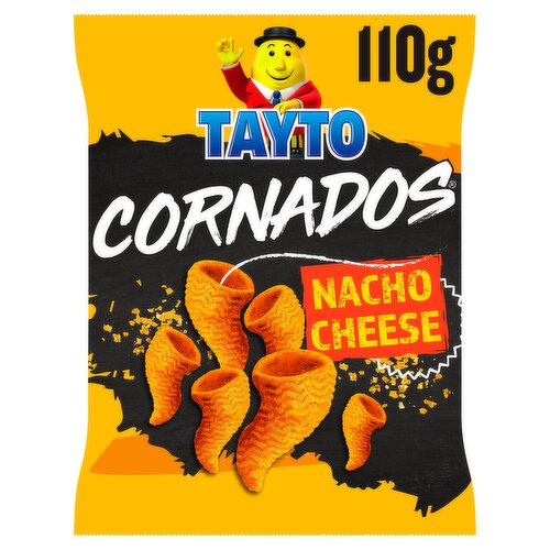 Tayto Nacho Cheese Flavour Cornados 110g - Dunnes Stores