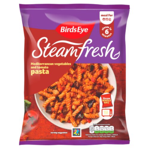 Birds Eye Steamfresh Mediterranean Vegetable and Tomato Pasta Meal for ...