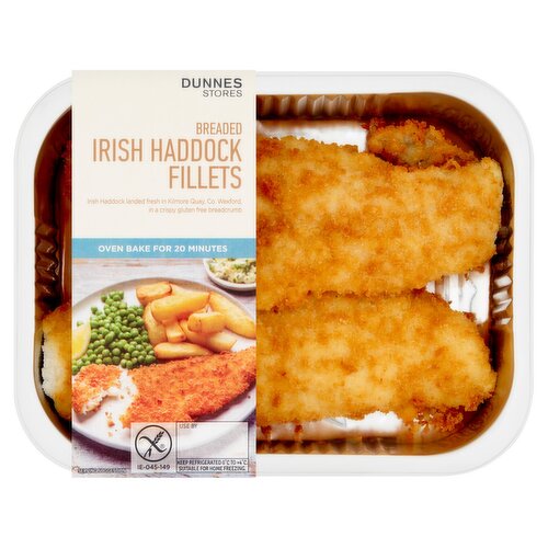 Dunnes Stores Breaded Irish Haddock Fillets 250g - Dunnes Stores