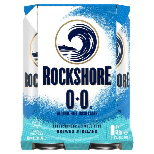 Rockshore Irish Lager 4x500ml - Dunnes Stores