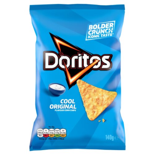 Doritos Cool Original Tortilla Chips Sharing Bag Crisps 140g - Dunnes ...