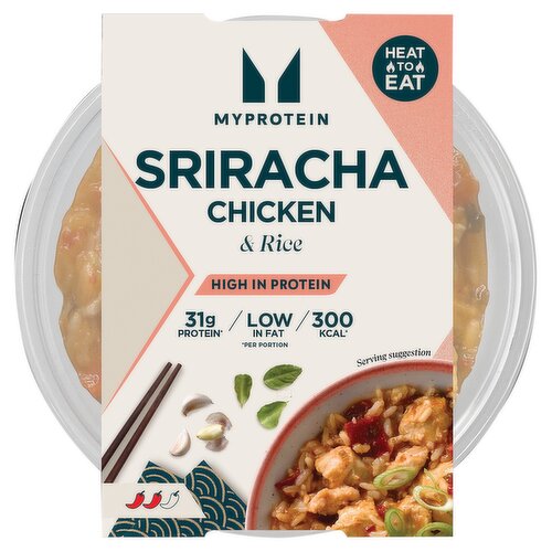 Myprotein Sriracha Chicken with Rice 325g - Dunnes Stores