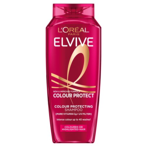 L'Oréal Paris Elvive Colour Protect Shampoo, for Coloured & Highlighted ...
