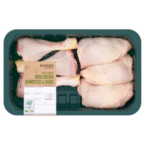 Dunnes Stores Free Range Irish Chicken Drumsticks & Thighs 750g ...