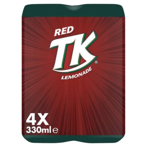 TK Red Lemonade Can 4 x 330ml - Dunnes Stores