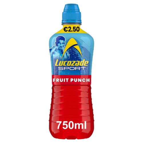 Lucozade Sport Drink Fruit Punch 750ml PMP €2.50 - Dunnes Stores