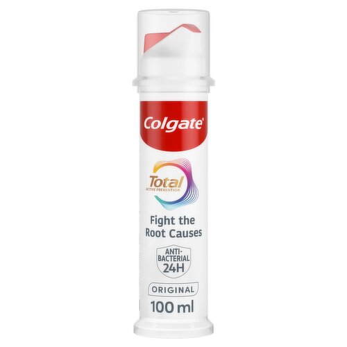 Colgate Total Active Prevention Original Toothpaste 100ml Pump - Dunnes ...