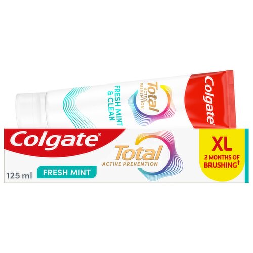 Colgate Total Active Prevention Fresh Mint Toothpaste 125ml - Dunnes Stores
