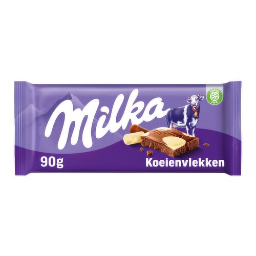 Milka Milk And White Chocolate Tablet 90g - Dunnes Stores