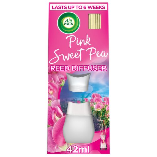 Air wick Reed Diffuser, Pink Sweet Pea Air freshener, 42ml - Dunnes Stores