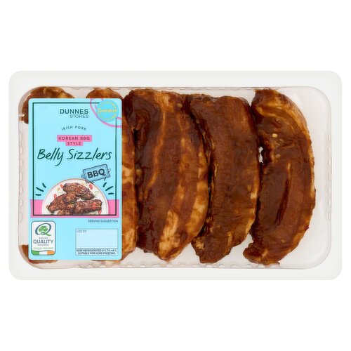 Dunnes Stores Irish Pork Korean BBQ Belly Sizzlers 500g - Dunnes Stores