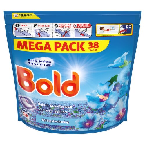Bold PODS® Washing Capsules 38 Washes Spring Awakening - Dunnes Stores