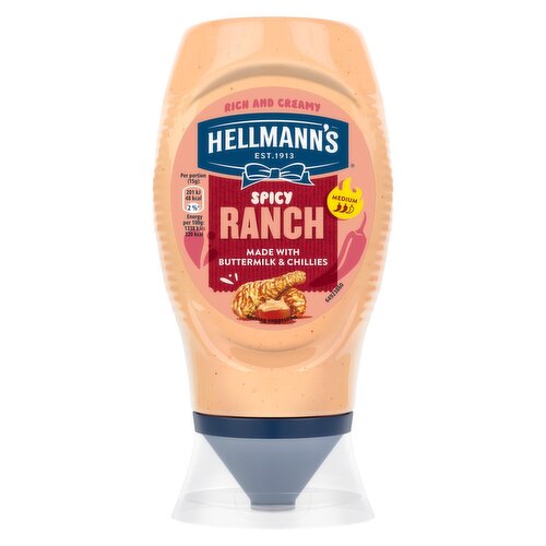 Hellmann's Sauce Spicy Ranch 245 g - Dunnes Stores