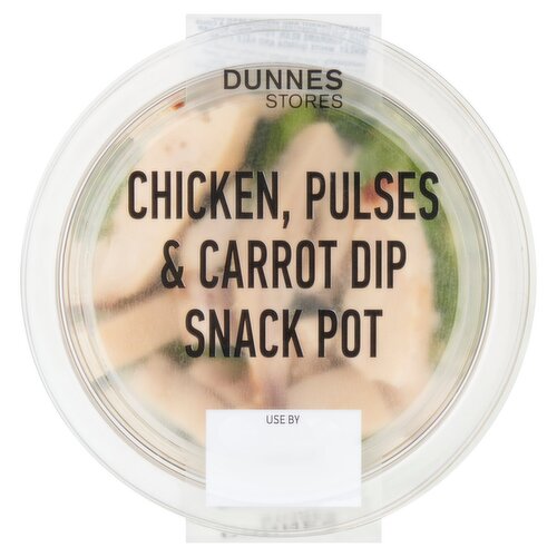 Dunnes Stores Chicken, Pulses & Carrot Dip Snack Pot 160g - Dunnes Stores