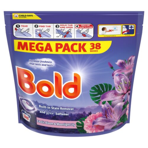 Bold PODS® Washing Capsules 38 Washes Exotic Bloom - Dunnes Stores