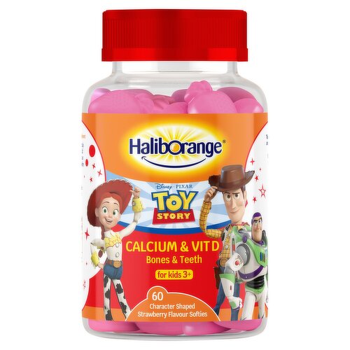 Haliborange Calcium & Vit D Bones & Teeth 60 Character Shaped ...