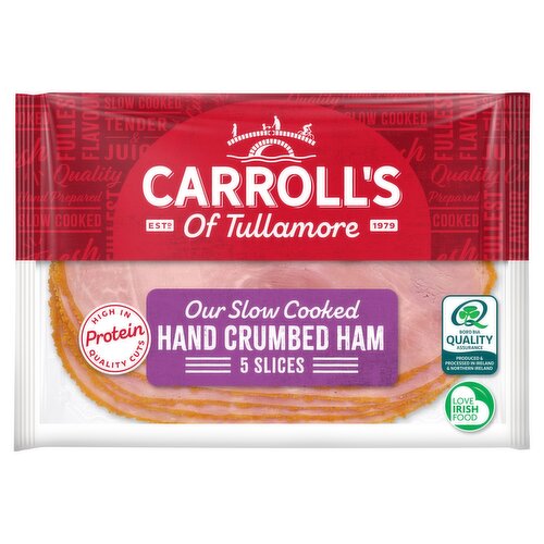 Carroll's of Tullamore 5 Original Deli Crumbed Ham Slices 80g - Dunnes ...