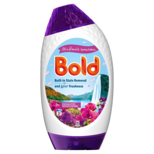 Bold Washing Liquid Gel Enchanted Wildflowers 31 Washes - Dunnes Stores