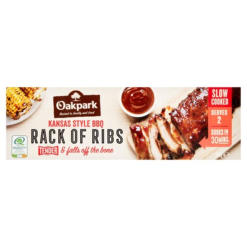 Oakpark Kansas Style BBQ Rack of Ribs 600g - Dunnes Stores